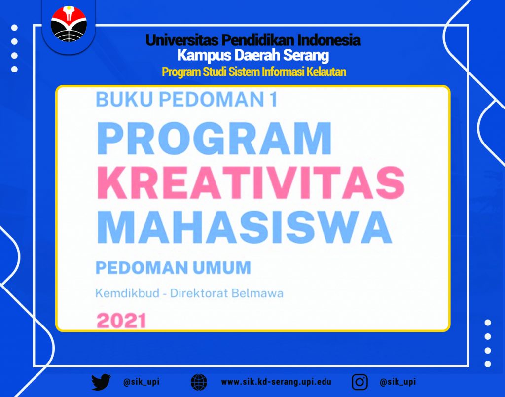 Pedoman PKM-2021 – Sistem Informasi Kelautan